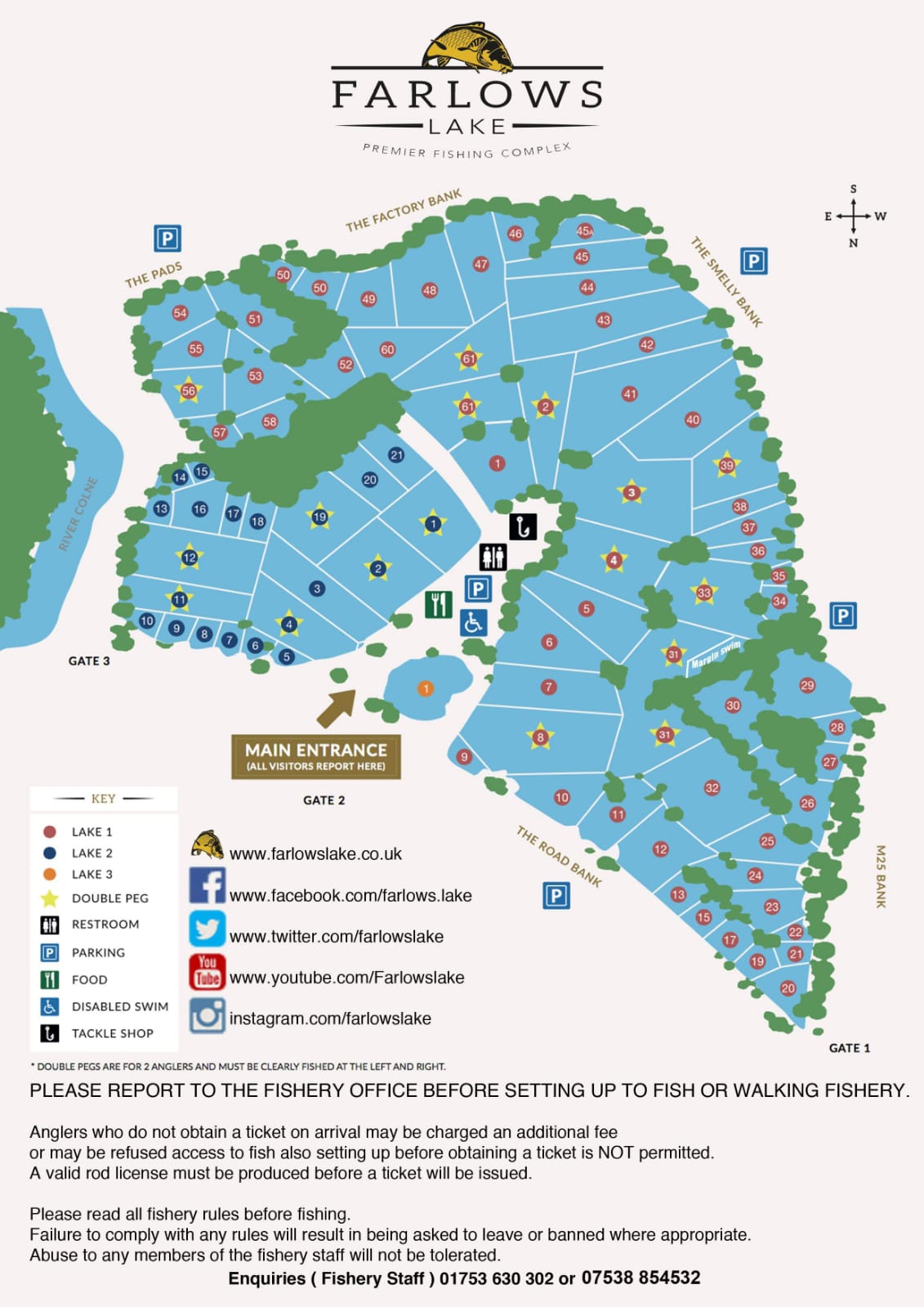 Fishing Lake Map – Farlows Lake